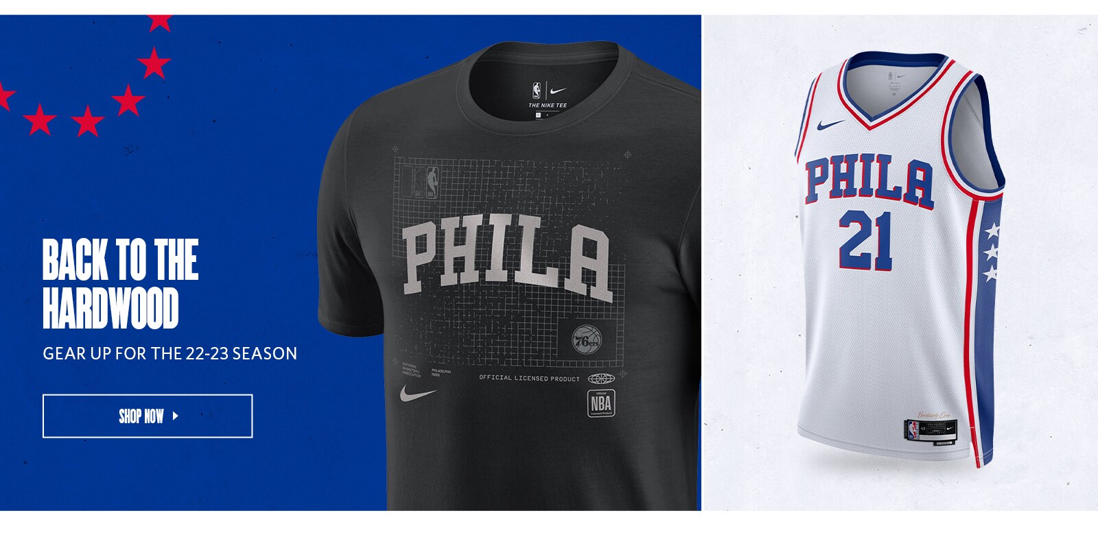 Philadelphia 76ers Gear, Sixers Apparel, 76ers Merchandise | Official ...
